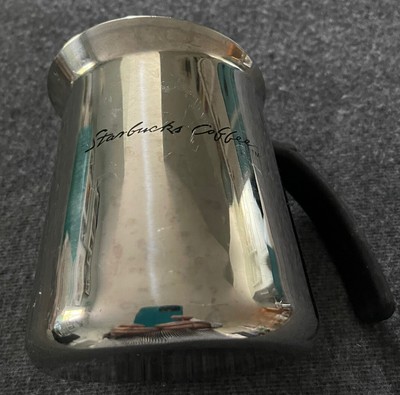 STARBUCKS Barista Stainless Steel Milk Frother Pitcher Starbucks Coffee ...