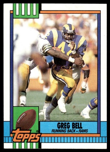 1990 Topps #77 Greg Bell Los Angeles Rams | eBay