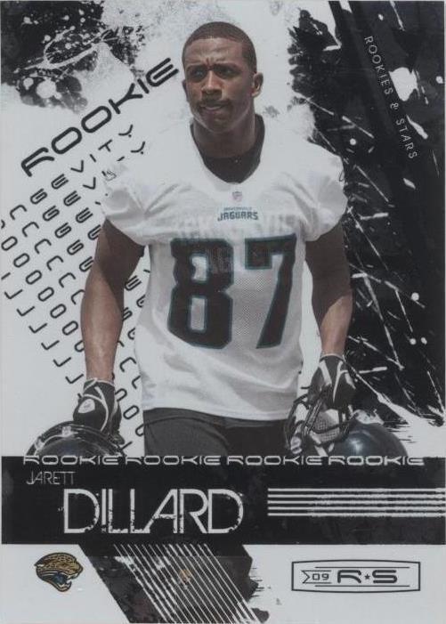 2009 Donruss Rookies & Stars - Rookie Jarett Dillard #158 Longevity ...