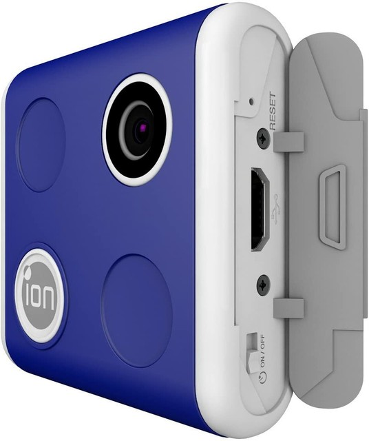 iON Camera SnapCam Wearable HD Camera with Wi-Fi and Bluetooth - White ...