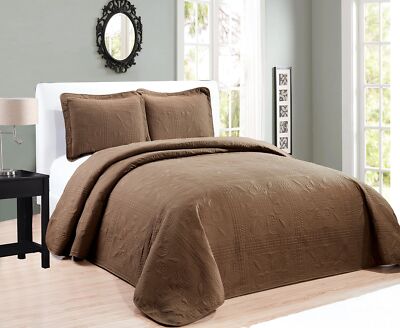 Elegant Home Beautiful Over Sized Dark Brown Coffee Chocolate Solid ...