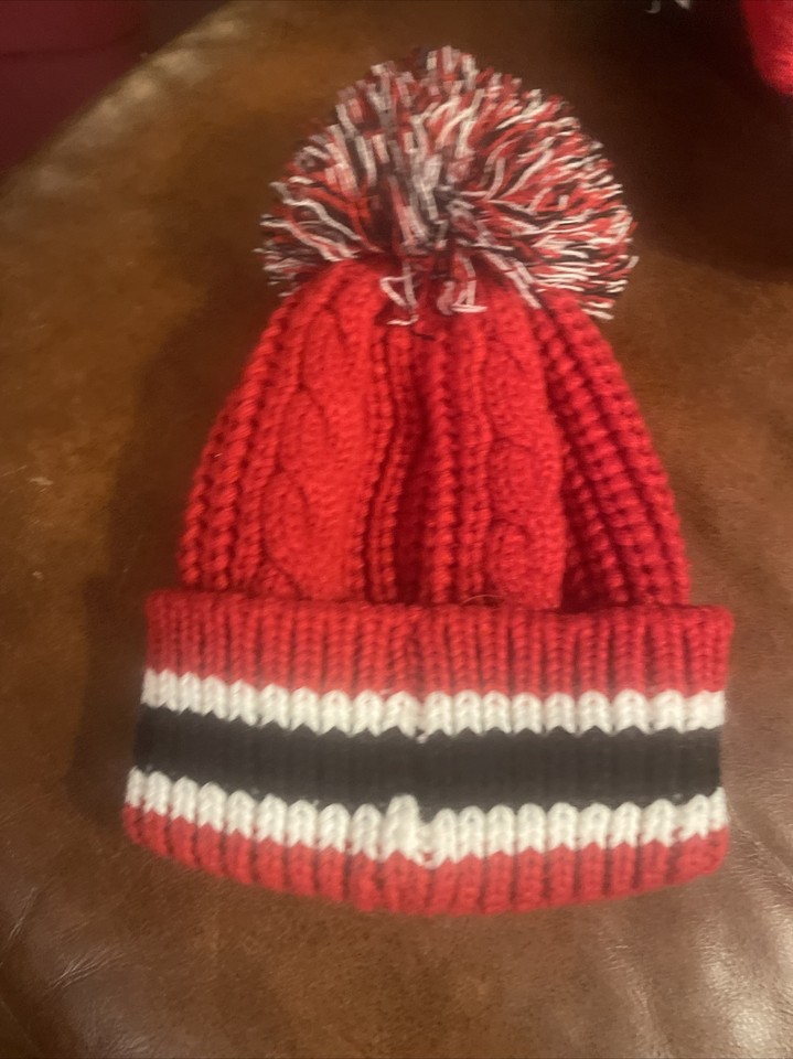 '47 Brand Georgia Bulldogs Winter Hat Mens Black Knit Beanie Pom ...