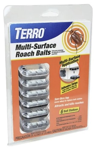 Terro T500 6 Pack Multi Surface Roach Baits 70923505173| eBay