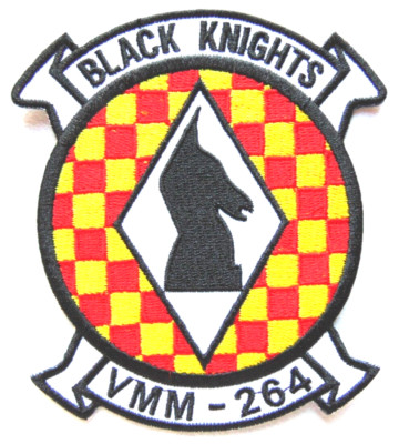 USMC Marine Medium Helicopter Squadron 264 (HMM-264) Iron-on/Sew-on ...