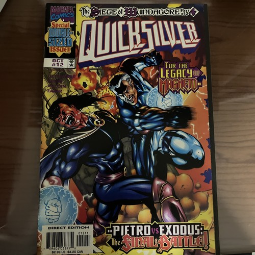 Quicksilver - Vol. 1, No. 12 - Marvel Comics Group - October 1998 ...