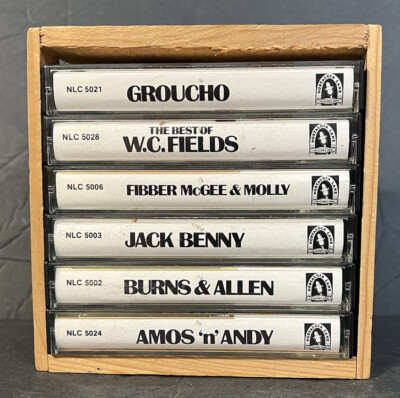 Radio Comedy Classics 6 Cassettes Nostalgia Lane Groucho W.C. Fields ...