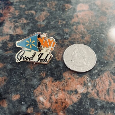 Yay! Good Job Walmart Pin | eBay