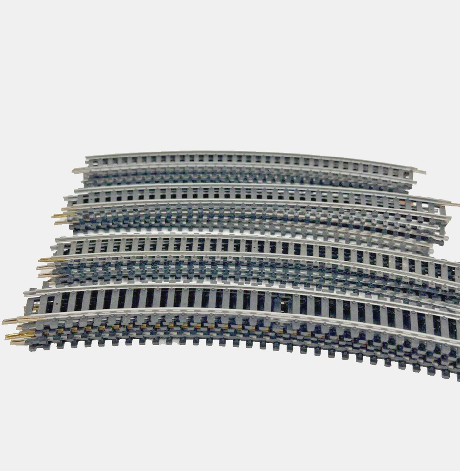 HO CURVE TRACK Lot of 18 Pieces 18” Radius for Model Trains | eBay