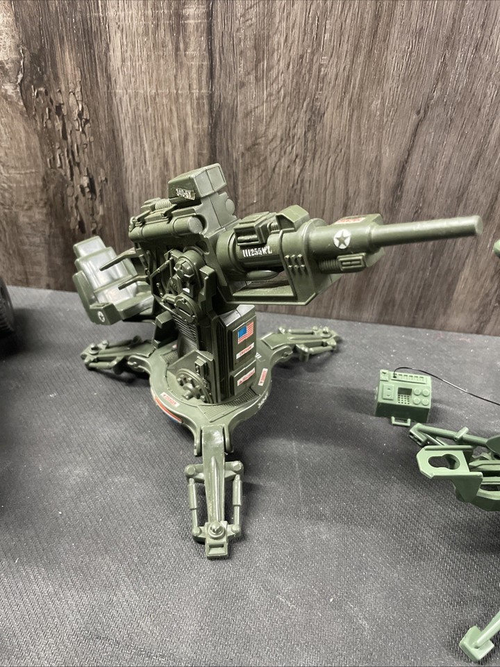 1982 GI Joe HAL Artillery Laser, FLACK Cannon, MMS Mobile Missile ...
