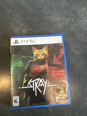Sony Playstation 5 PS5 Stray Game Complete CIB 2022 Stealth Adventure ...