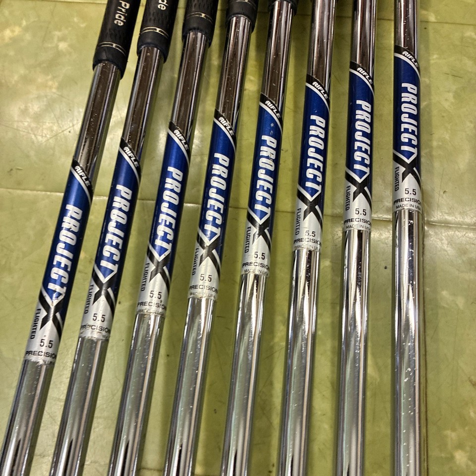 Callaway Prototype Iron Set 8pcs 5-Sw Project X 5.5 Steel Shaft | eBay