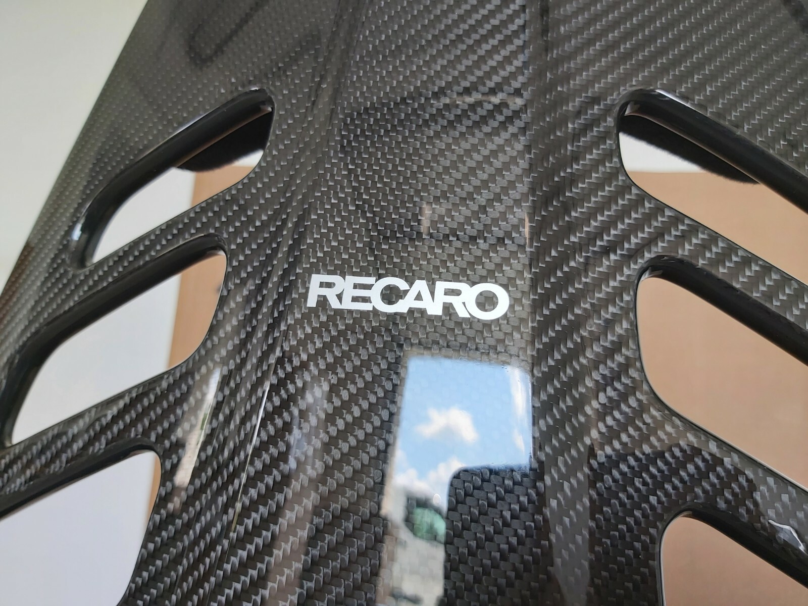 RECARO PODIUM SEAT, CARBON FIBER REINF.SHELL, FIA, PERLONVELOURS BLACK ...
