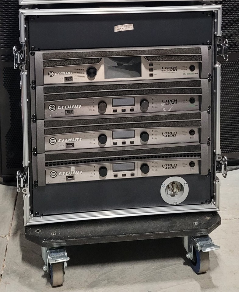 32x JBL Vertec Package 9x Crown iTech HD Amplification | eBay