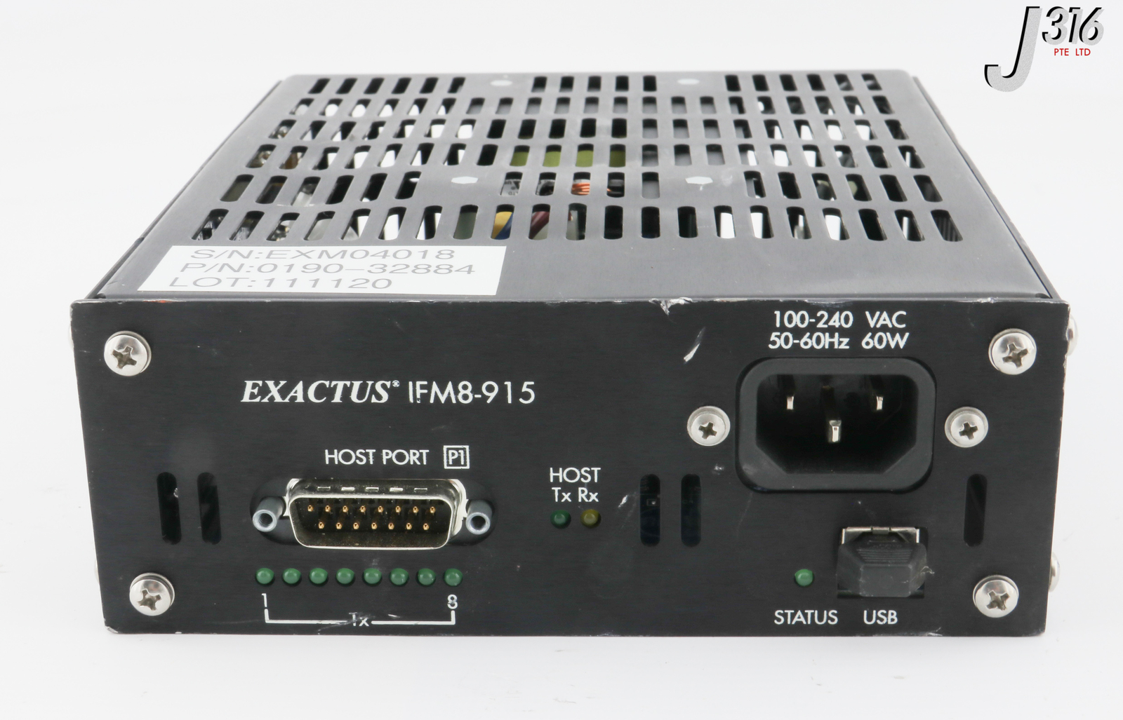 28278 EXACTUS SPECIFICATION ASSY HUB 8 CHANNEL PYRO/EM, AMAT 0190-32884 ...