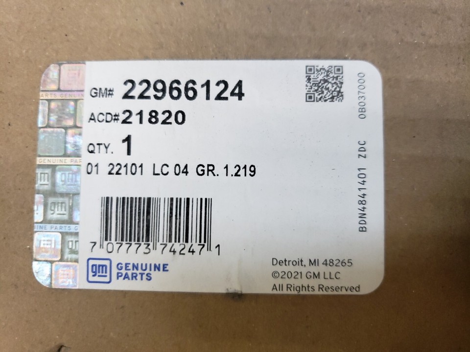 Genuine GM Cadillac Radiator 22966124 OEM | eBay