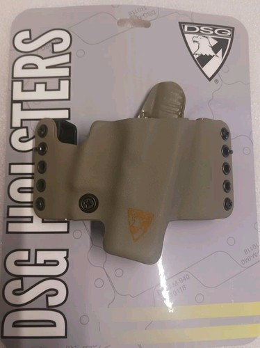 DSG Arms HR Holster Glock 26,27,33,28, RIGHT Hand Tan Kydex (R12-F) | eBay