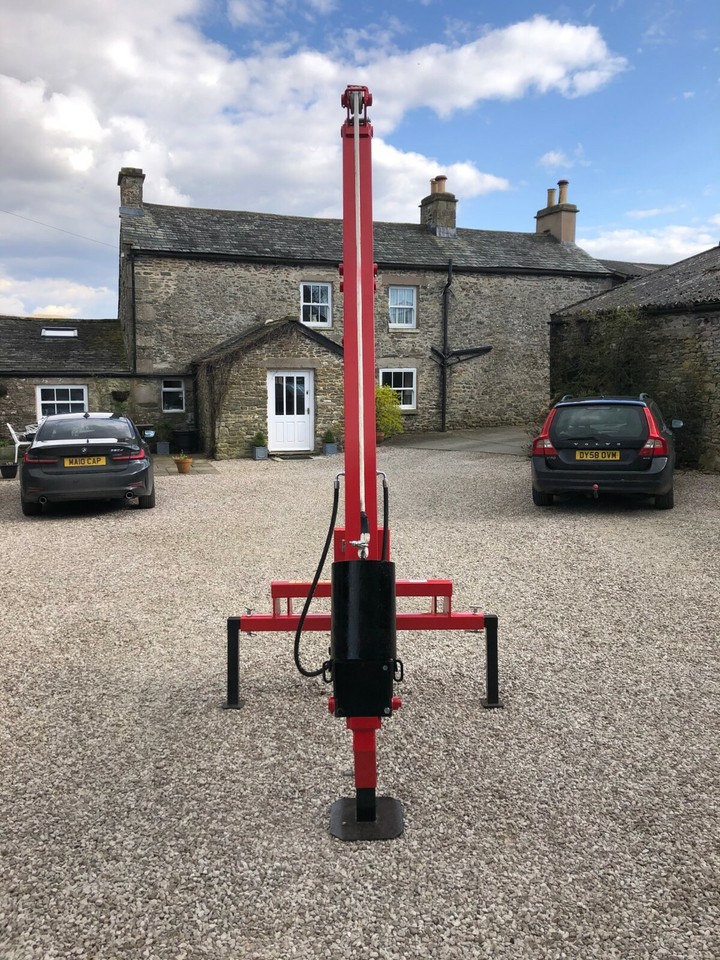 New Rayson UK tractor mounted 3-point linkage hydraulic post knocker ...