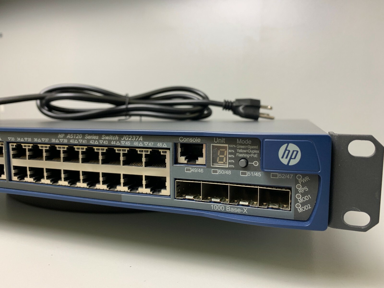 HP ProCurve JG237A - 5120-48G-PoE+ - 48 Port PoE Switch - SAME DAY ...