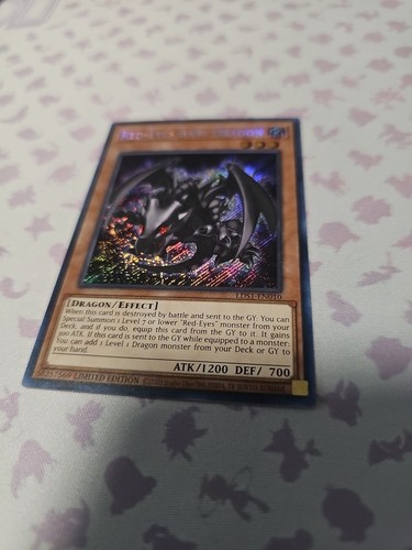 Red-Eyes Baby Dragon LDS1-EN010 - SECRET Rare Limited Ed - NEAR MINT ...