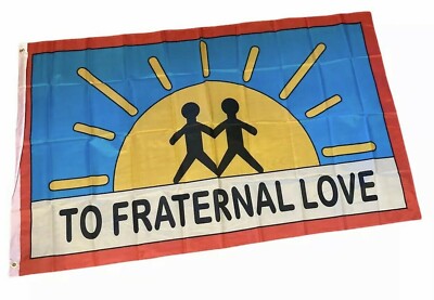 NEW Bam Geek Box Simpsons "To Fraternal Love" Flag Prop Banner BART ...