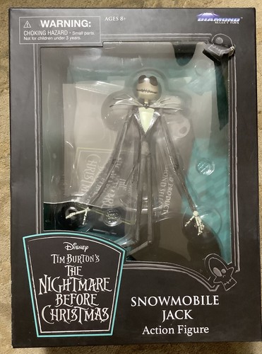 The Nightmare Before Christmas Diamond Select Snowmobile Jack NEW | eBay