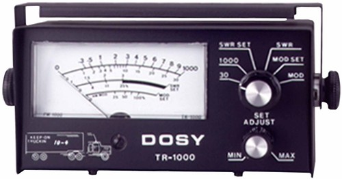 Dosy - TR1000 - Dosy - Tr1000 1, 000 Watt In Line Mobile Swr/watt Meter ...