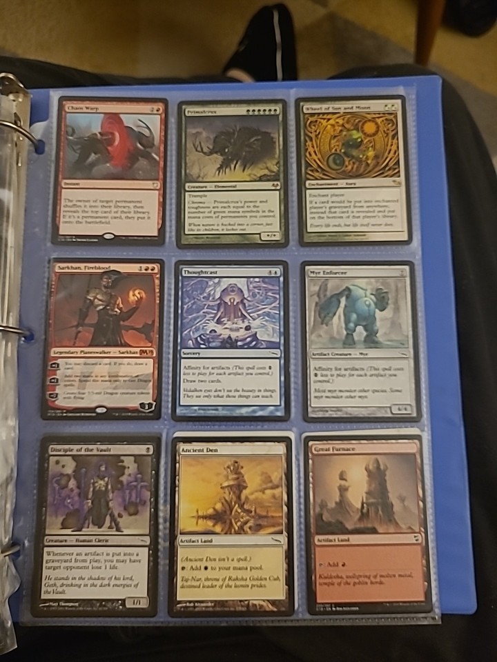 Expensive Cards magic the gathering lot Mtg BINDER Full Most Near Mint ...