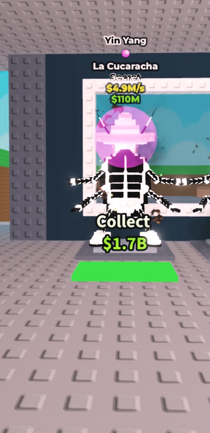 SAB Steal A Brainrot La Cucaracha YING YANG (makes 4.9 Milion A Second ...