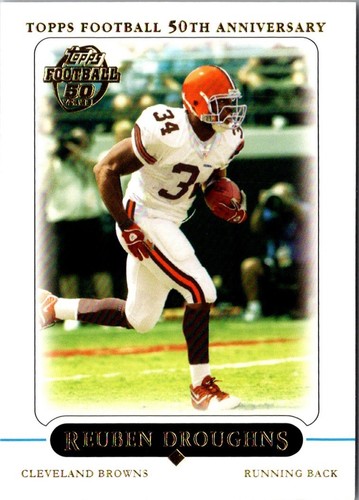 2005 Topps Reuben Droughns #257 Cleveland Browns Football Card | eBay