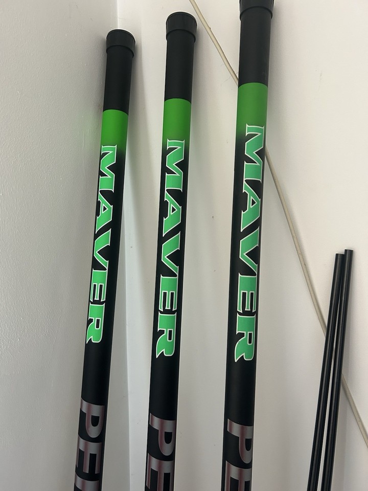 Maver 16m Distinction Performance Pole Comes With 7 End Sections | eBay UK