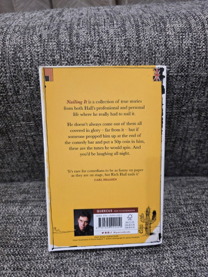 Nailing It - Tales From the Comedy Frontier - Rich Hall | eBay UK