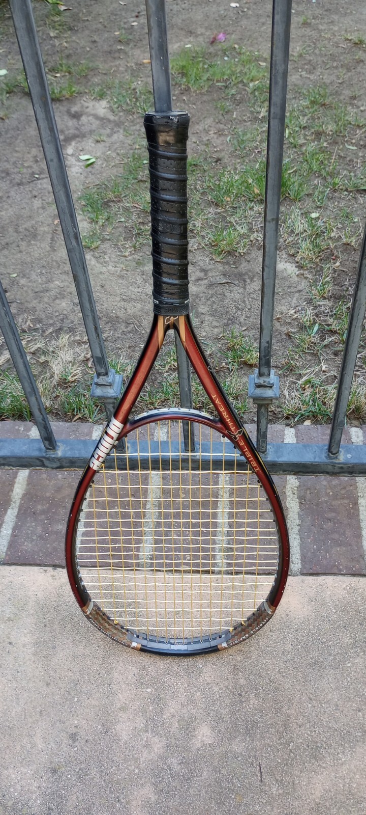 Prince Tennis Racquet Viper Triple Threat 115 4 3/8 Good Condition Hard ...