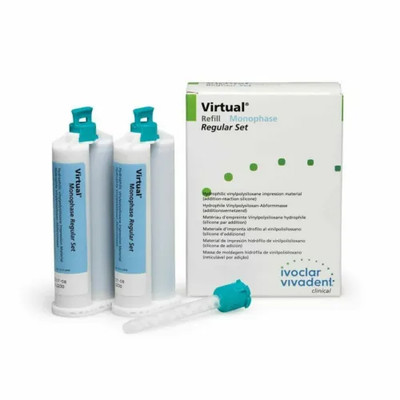 Ivoclar Vivadent Virtual Monophase VPS Impression Material Regular Set ...