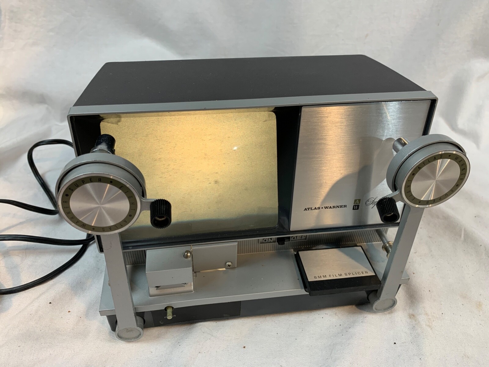 Atlas-Warner Super 8 film editor and viewer Model 500 With Manual 3883 ...