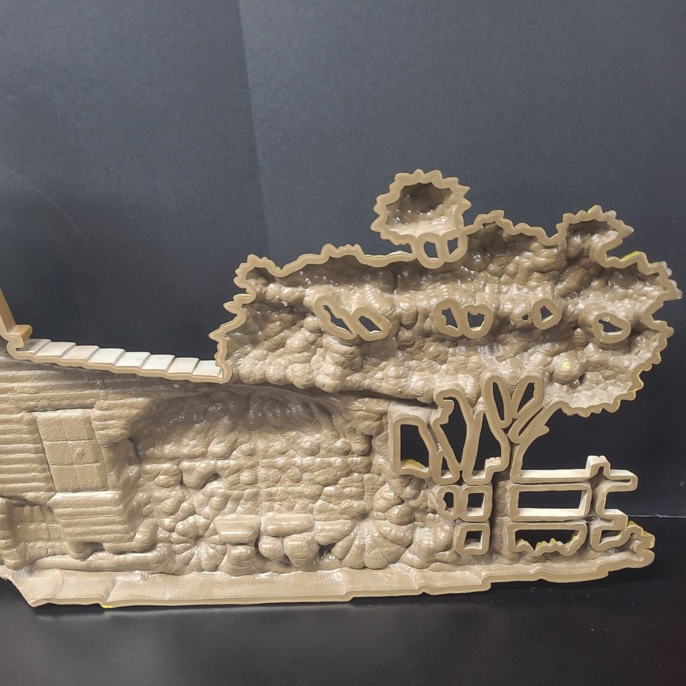 Vintage Country Chic 3D Molded Plastic Farm Landscape Wall Art Burwood ...