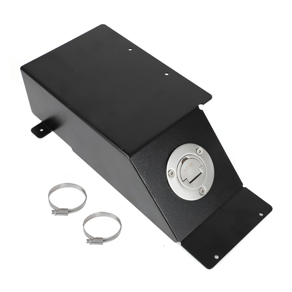 For Chevy GMC Truck In Bed Fuel Filler C10 K10 Gas Door Cap Relocation ...