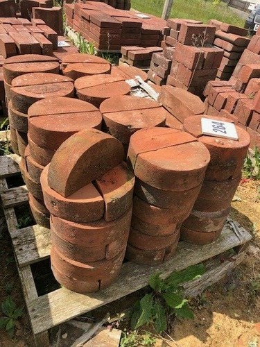 COPING bricks - RED BRITISH SUFFOLK handmade - assorted available ...