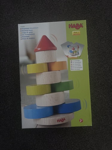 Haba German Wobbling Tower Stacking Game | eBay