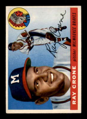 1955 Topps #149 Ray Crone EXMT/EXMT+ Braves 553426 | eBay