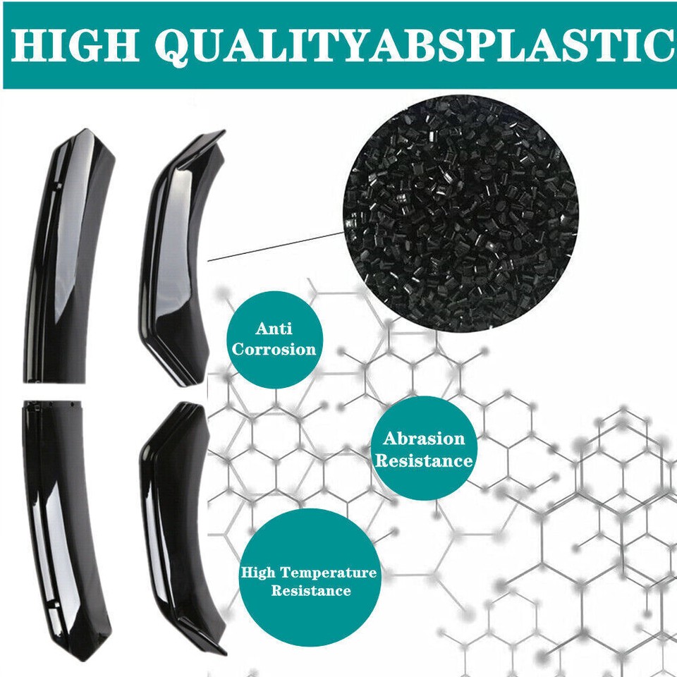 For Toyota 4Runner SUV Front Bumper Lip Splitter Chin Spoiler Body Kit ...