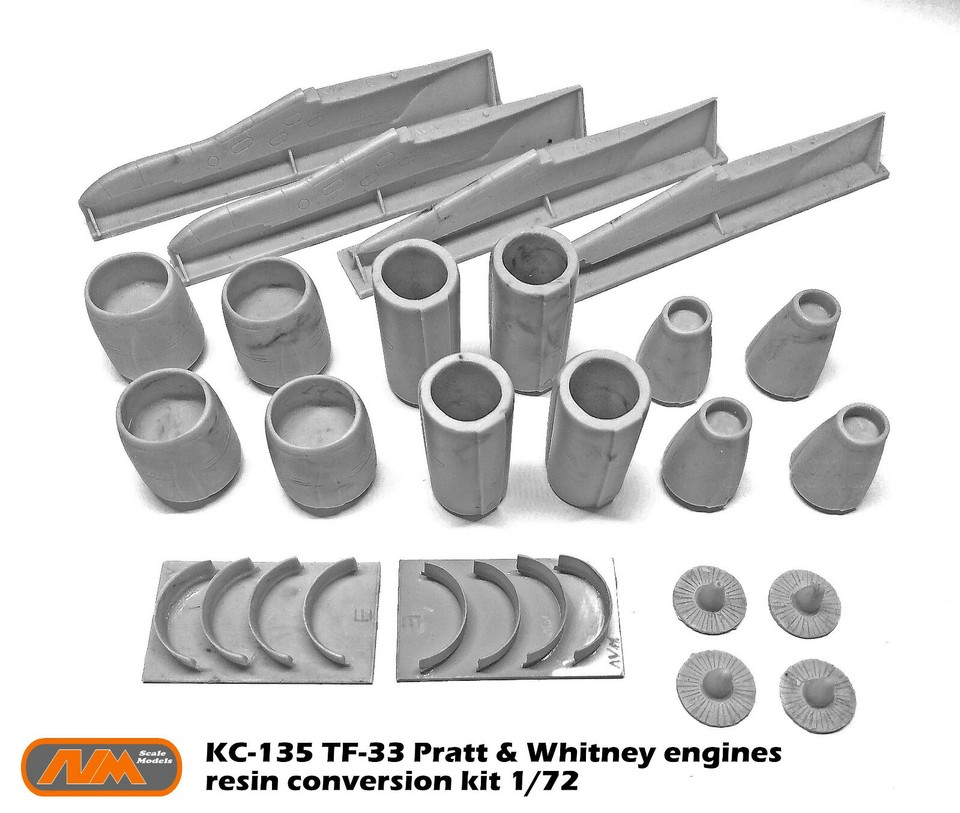 KC-135 Pratt & Whitney TF-33 engine resin conversion kit 1/72 | eBay