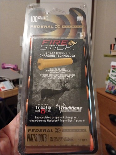 Federal Premium Fire Stick for Muzzleloader - Pack of 10 (PMZFS100T8 ...