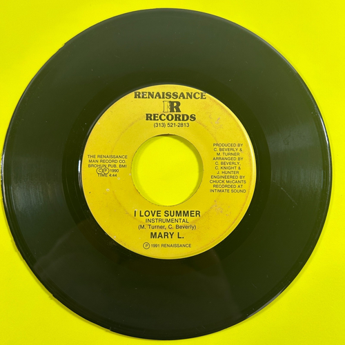 Mary L. " I Love Summer " 7" Vinyl Funk/Soul VG++ | eBay Australia