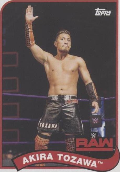 2018 Topps Heritage WWE - Akira Tozawa #2 for sale online | eBay