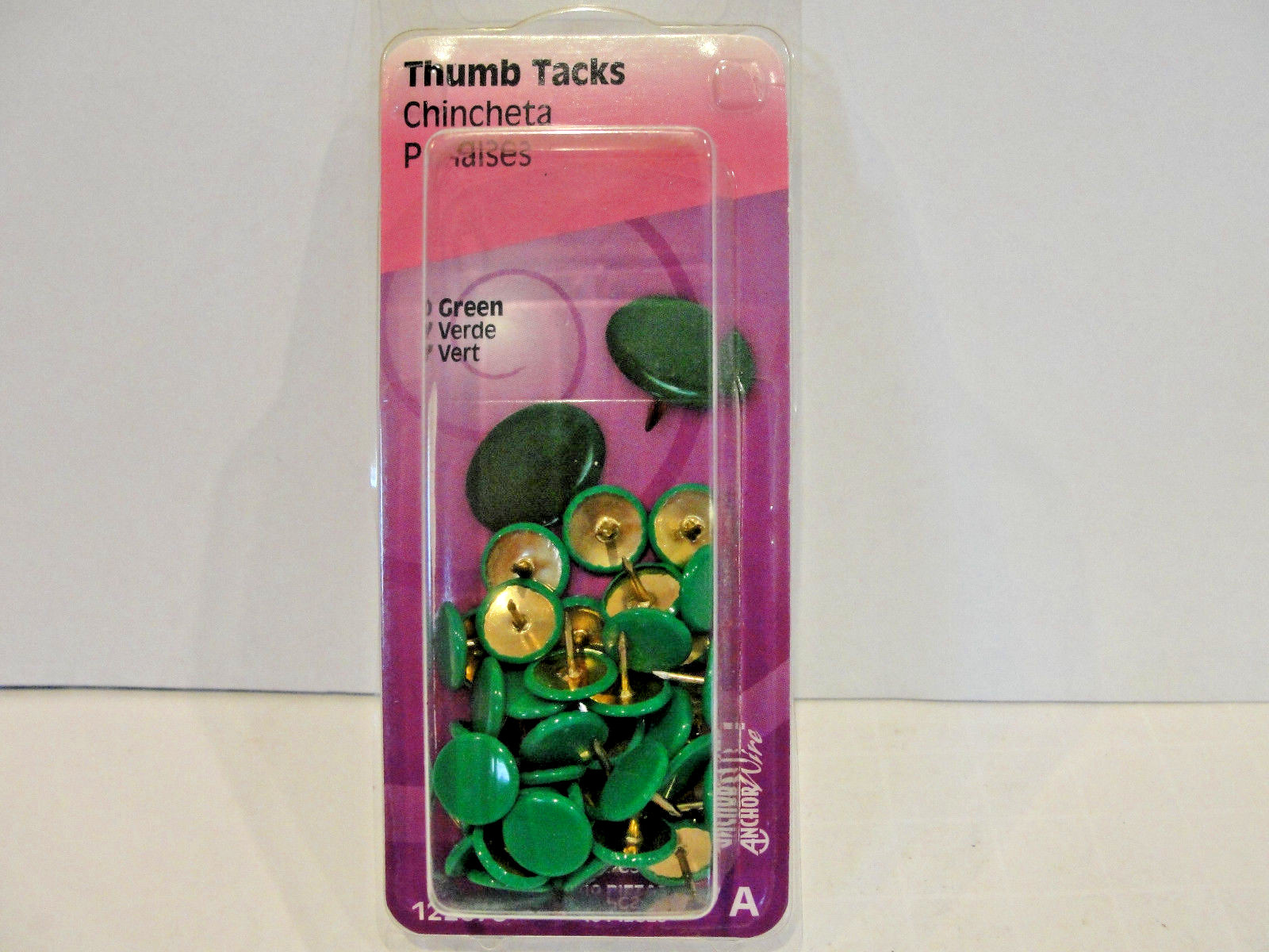 New The Hillman Group Green Thumb Tacks 40-Pack, No. 122675 | eBay