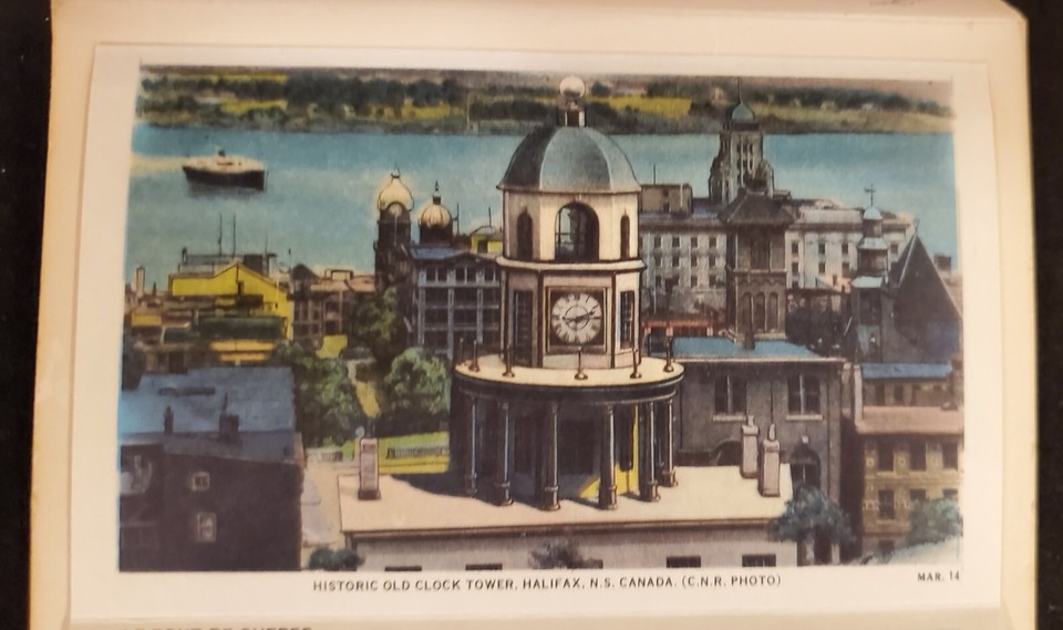 Vintage Souvenir Folder Views of Canada Coast to Coast Collapsible book ...