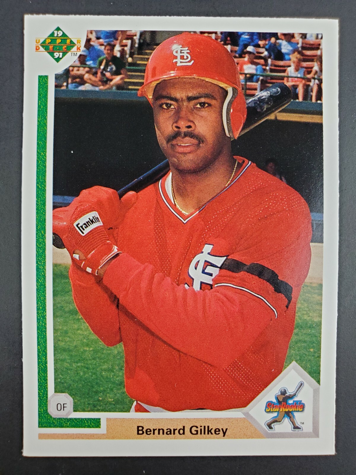 1991 Upper Deck Bernard Gilkey Star Rookie St. Louis Cardinals #16 | eBay