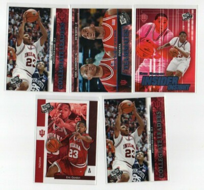 ERIC GORDON INDIANA 2008/09 PRESS PASS ROOKIE RC 5X LOT | eBay