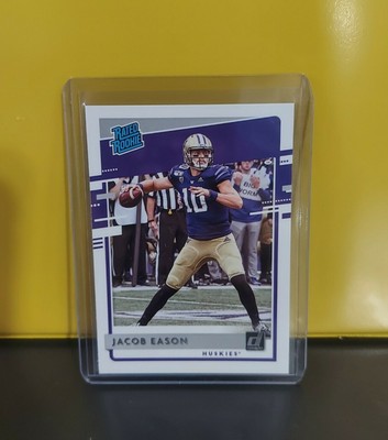 Jacob Eason 2020 Panini Chronicles Draft Picks Donruss Indianapolis ...