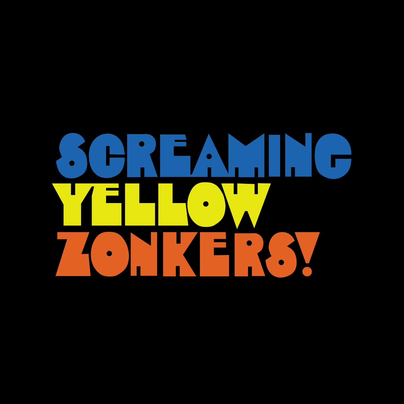 Screaming Yellow Zonkers T-Shirt - Defunct Snack Company - 100% ...